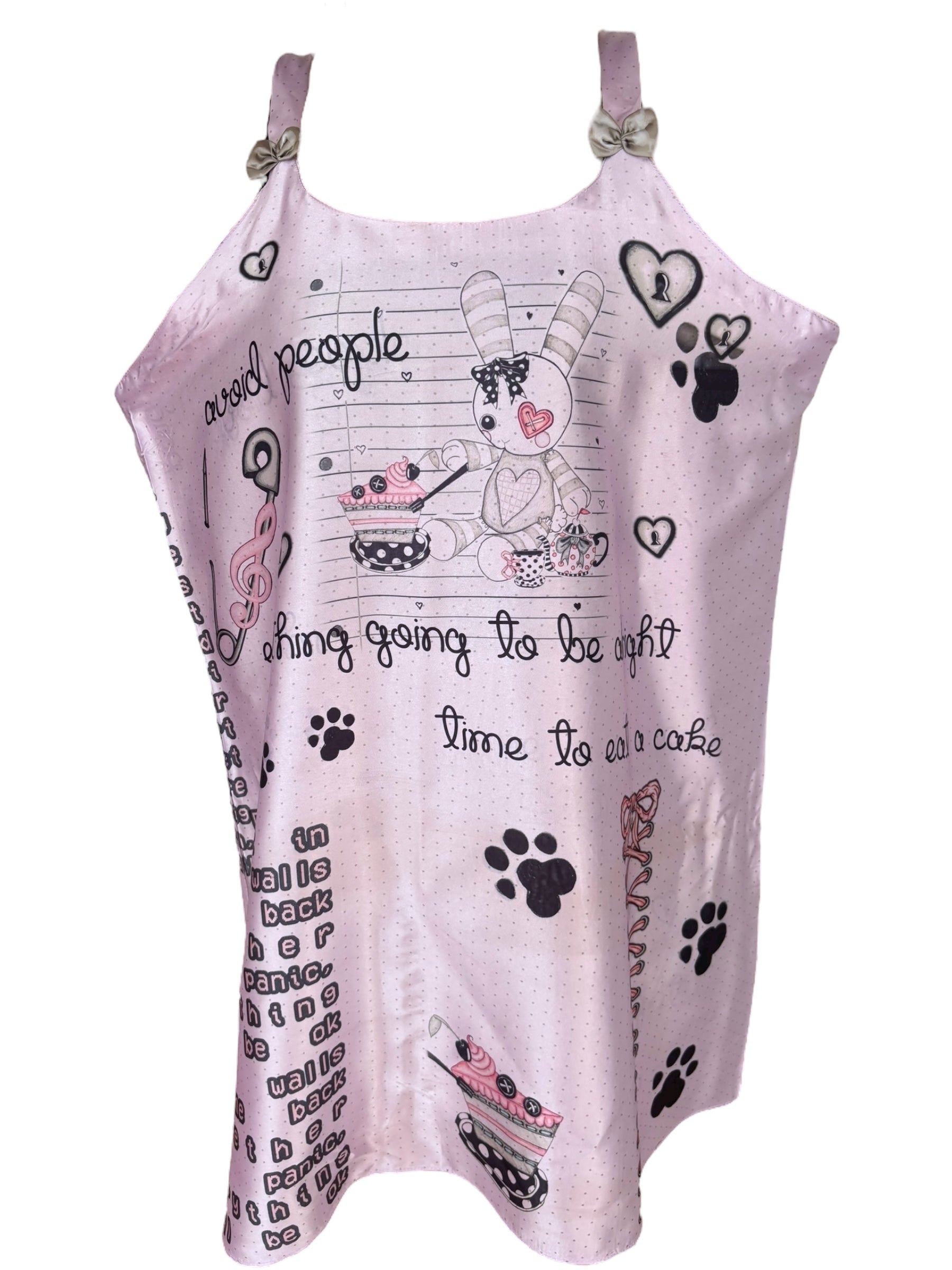 Dear Darling Lavender Polka Dot Dress - 2X/3X – Angel Theory